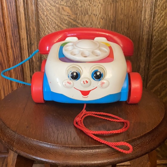 Fisher-Price | Toys | Vintage Fisher Price 993 Toy Telephone 2511 Has ...